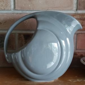 Hall | Accents | Vintage Hall Pottery Gray Jug Pitcher Vase | Poshmark